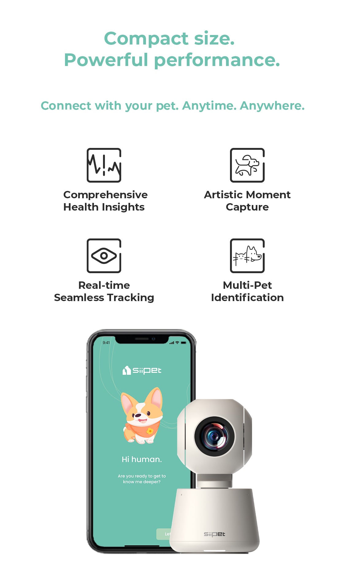SiiPet AI Pet Camera